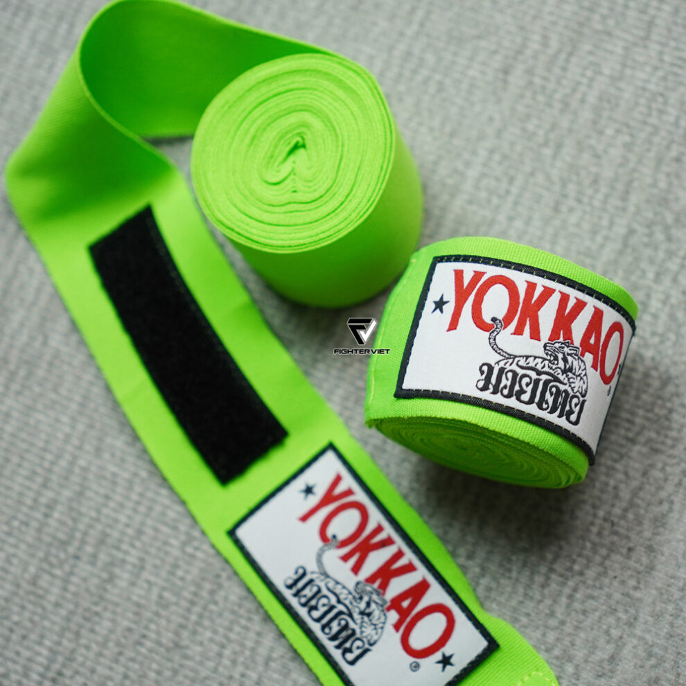 Băng Quấn Tay YOKKAO Hand Wraps - Màu Xanh Lá | FighterViet